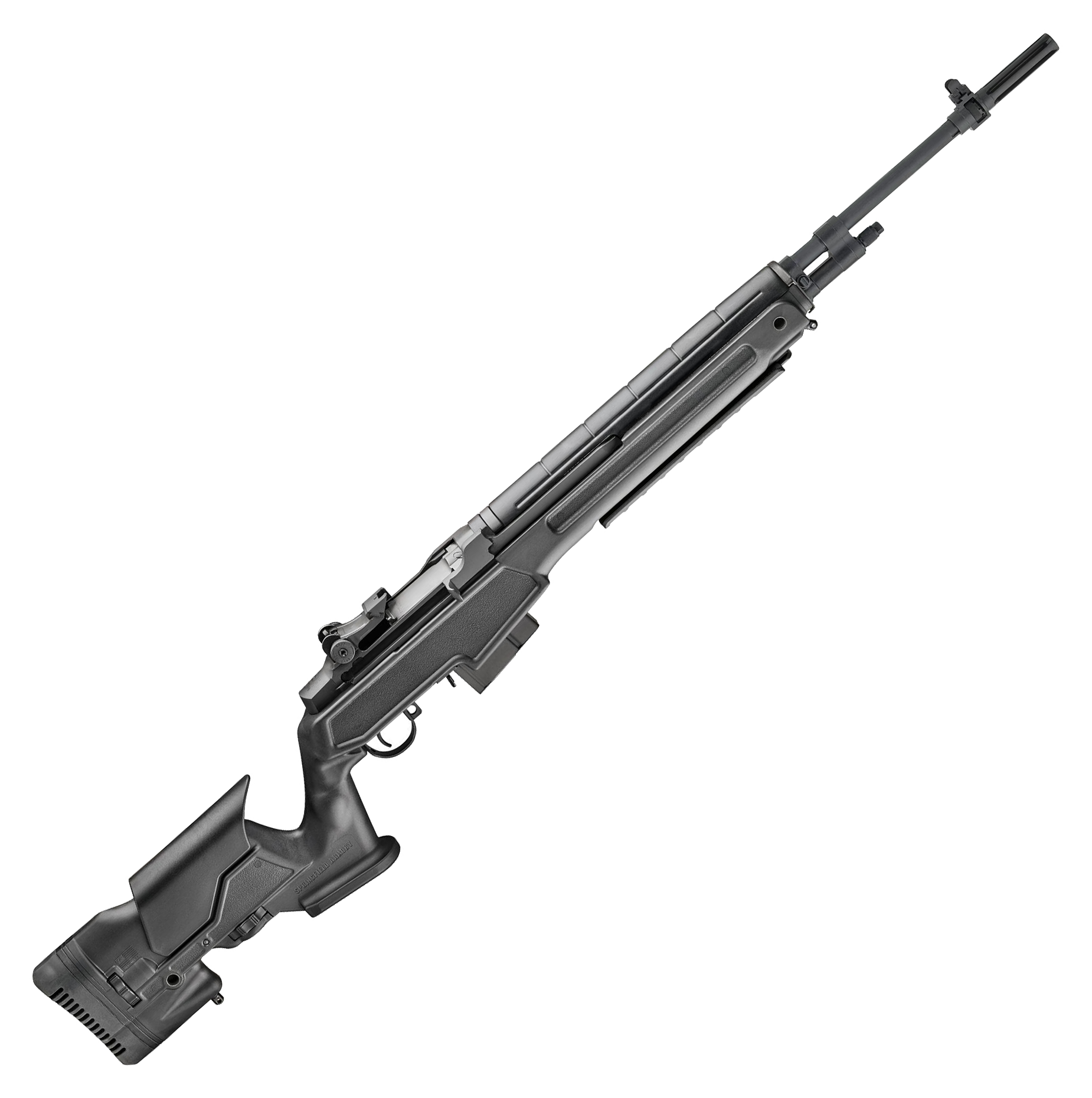Springfield Armory M1A Loaded Precision Semi-Auto Rifle with Parkerized ...